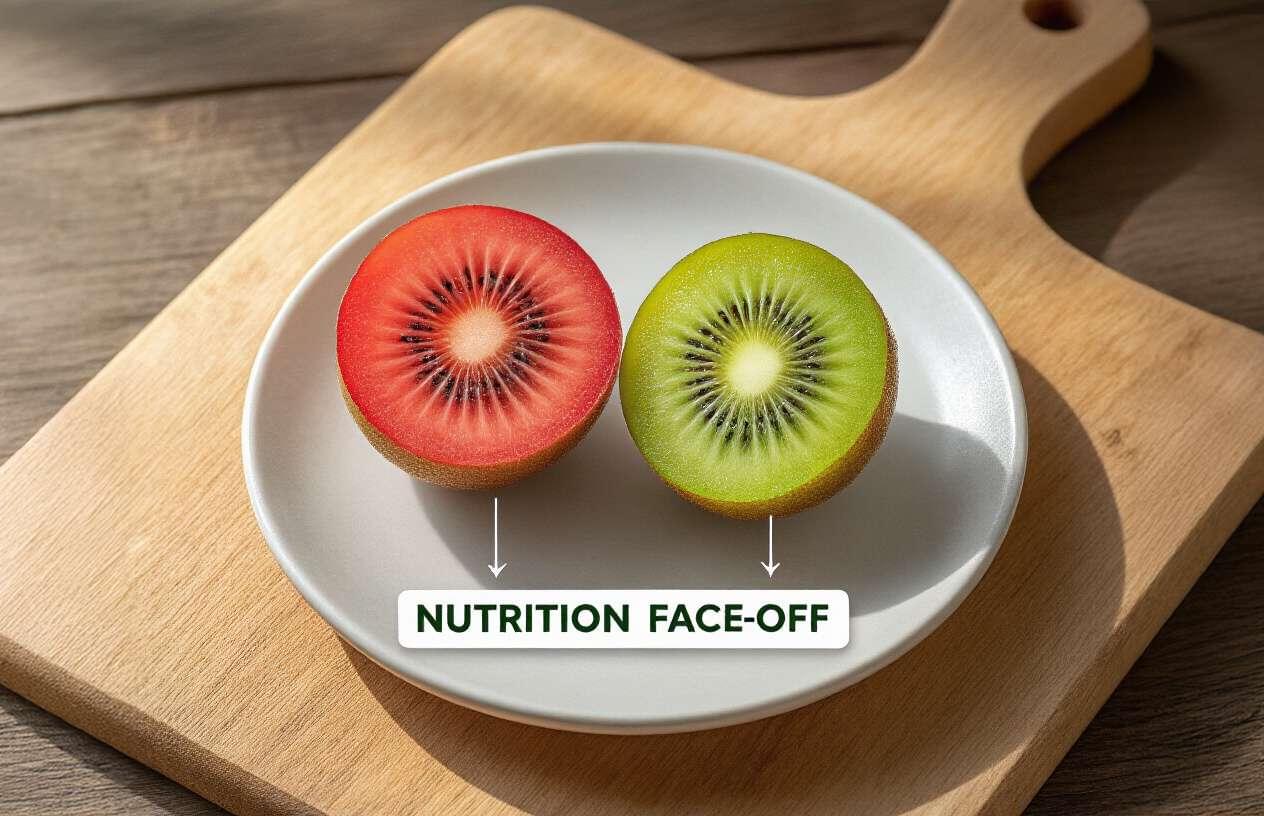 Red Kiwi and Green Kiwi Ultimate Nutrition, Taste & Benefits